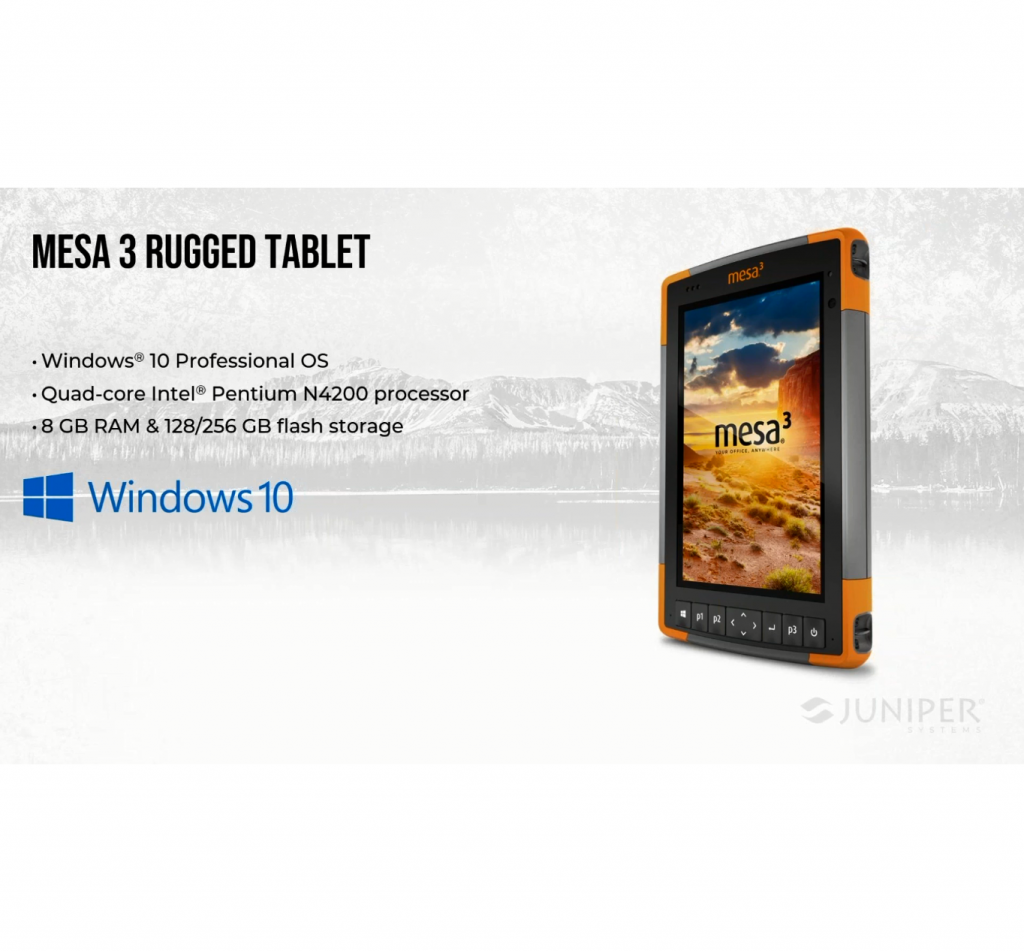 Getting the most from your Mesa Rugged Tablet • PT. Geotindo Mitra Kencana